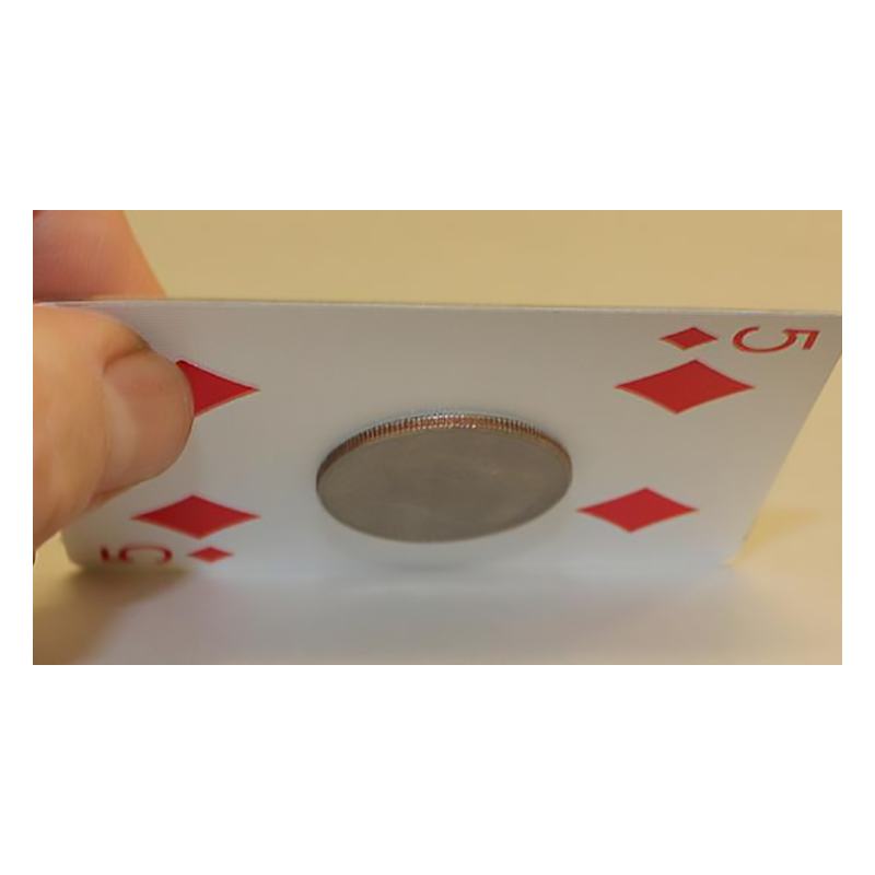 Magnetic Cards (2 pack/Blue) by Chazpro Magic. - Trick