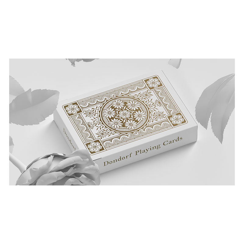 Dondorf White Gold Edition Playing Cards