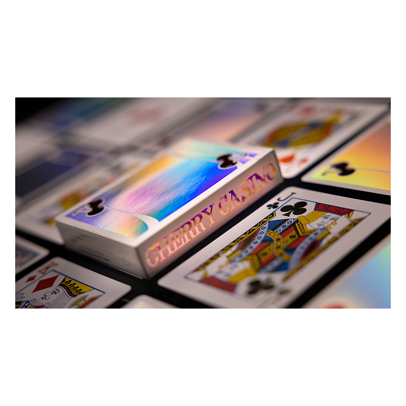 Cherry Casino Sands Mirage (Holographic) Playing Cards