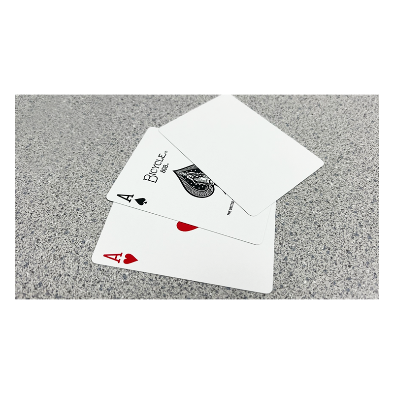Bicycle 2 Faced Red (Mirror Deck Same on both sides) Playing Card