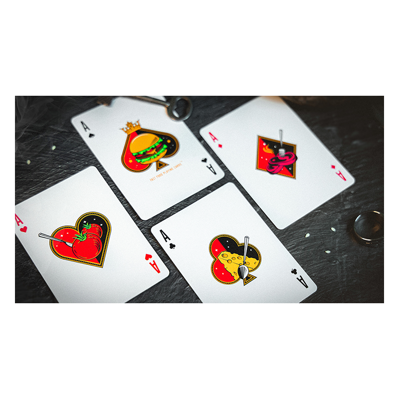 Burger Playing Cards by Fast Food Playing Card Company