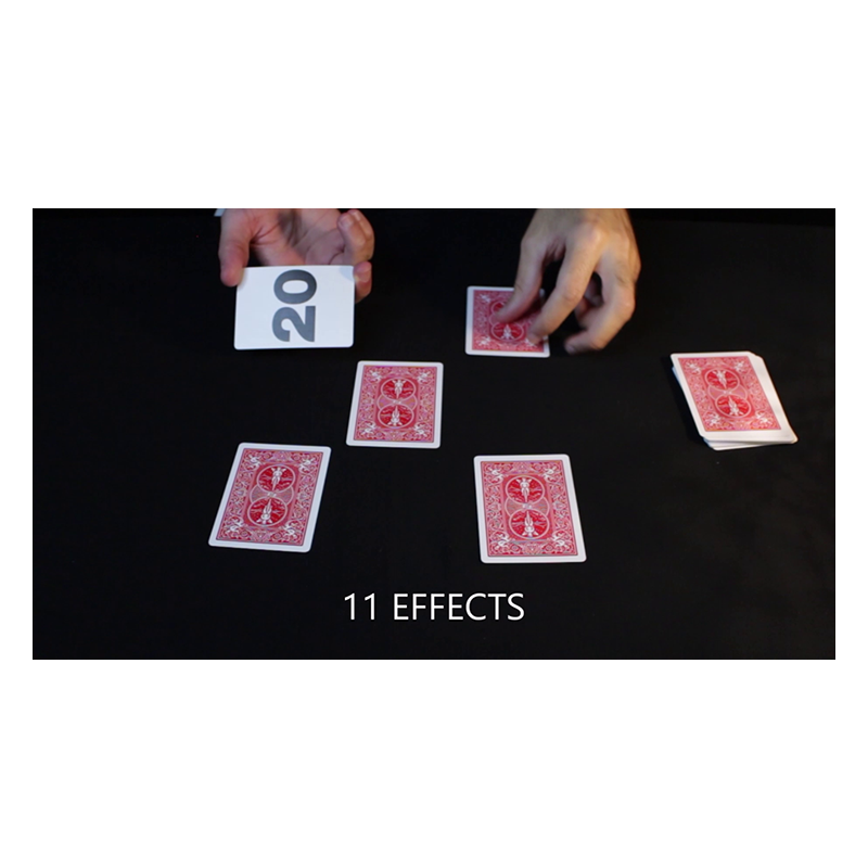 Bicycle Special NUMBERS Blue Playing Cards (plus 11 Online Effects)