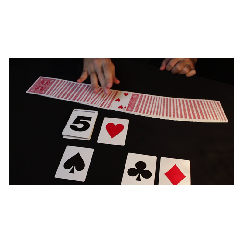 Bicycle Special NUMBERS Blue Playing Cards (plus 11 Online Effects)