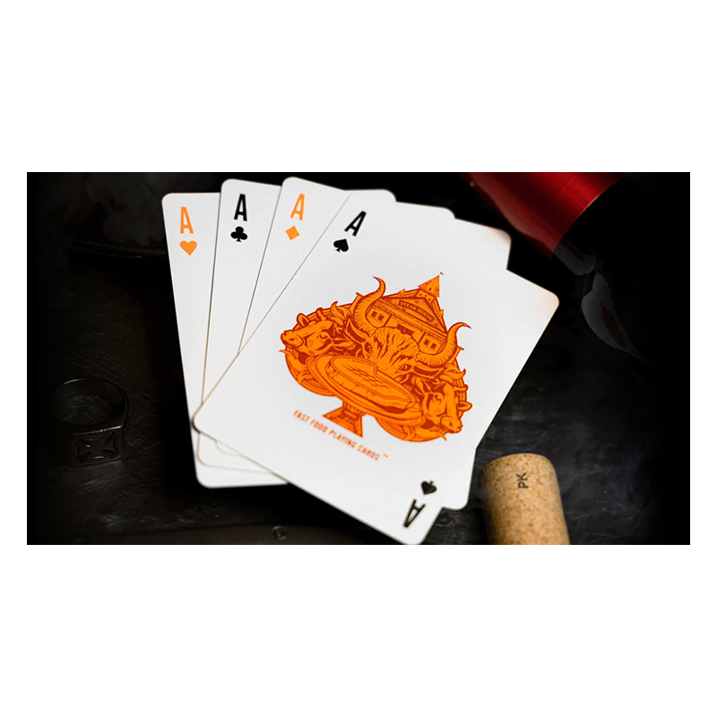 Steak House Playing Cards by Fast Foods Playing Cards
