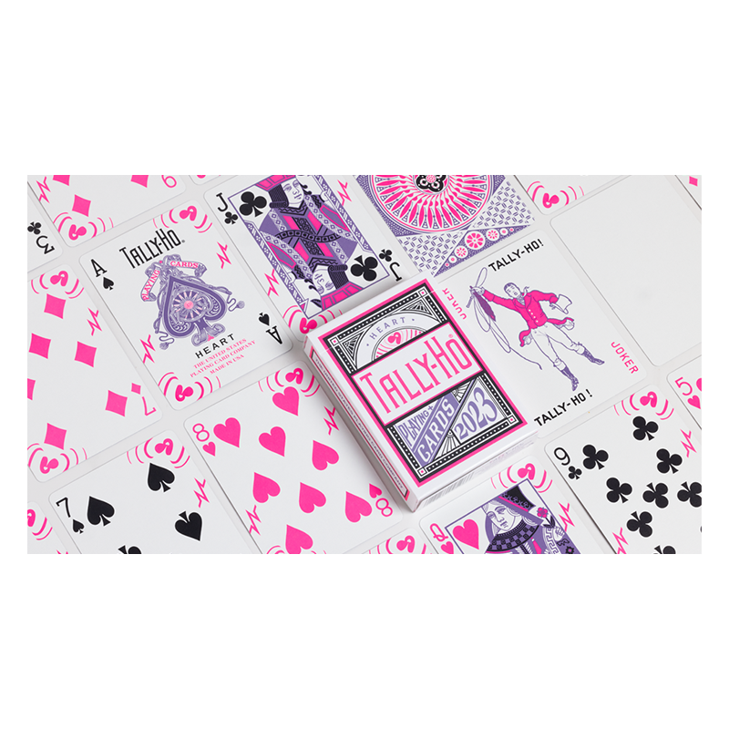 Tally Ho Circle Back Heart Playing Cards by US Playing Card Co.