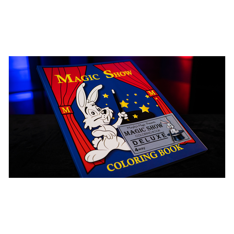MAGIC SHOW Coloring Book DELUXE SET (4 way) by Murphy's Magic