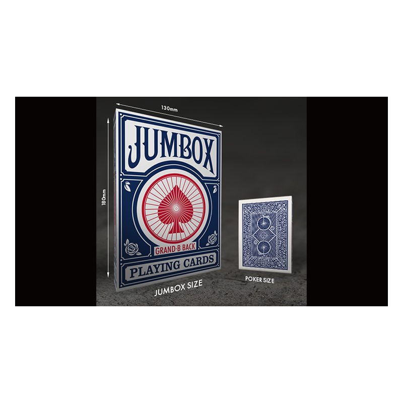 Jeux de Cartes - Jumbox Marked Deck (BLUE) - Magic Dream - MAGIE DIRECTE