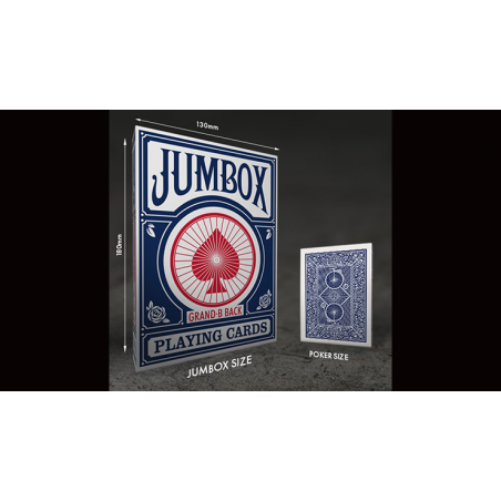 Jeux de Cartes - Jumbox Marked Deck (BLUE) - Magic Dream - MAGIE DIRECTE