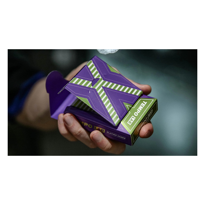 Tempo-Lab Purple Playing Cards