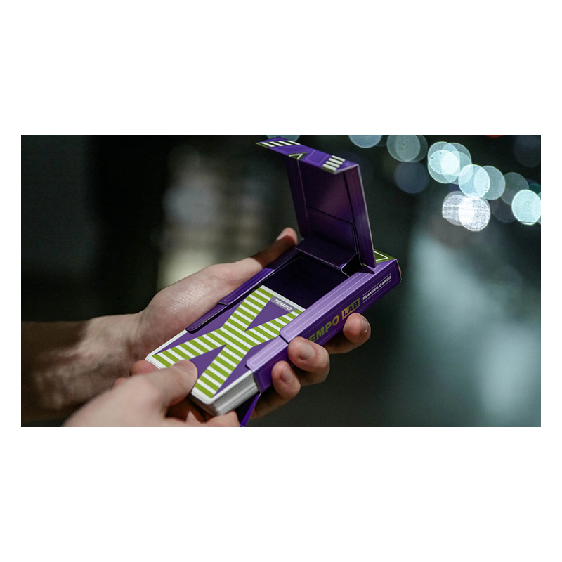Tempo-Lab Purple Playing Cards